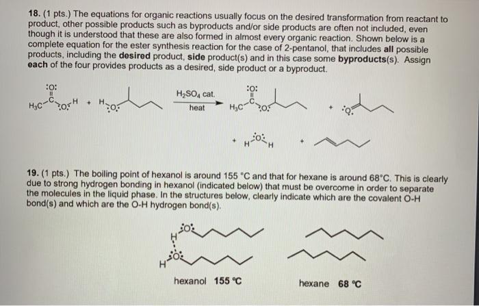 Solved Amount Reagent/Material/Product 1-Pentanol Acetic | Chegg.com