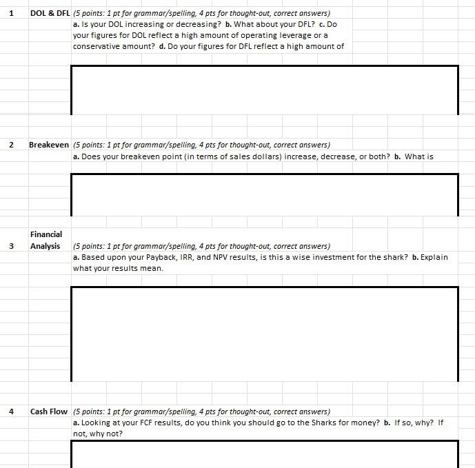 Solved (5 points: 1 pt for grammar/spelling, 4 pts for | Chegg.com