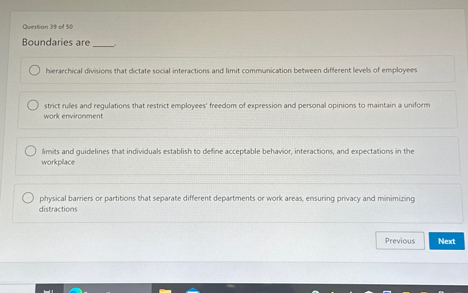 Solved Question 39 ﻿of 50Boundaries arehierarchical | Chegg.com