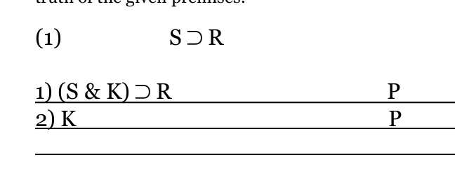 Solved (1)SsupR(S&K)supRPKP | Chegg.com