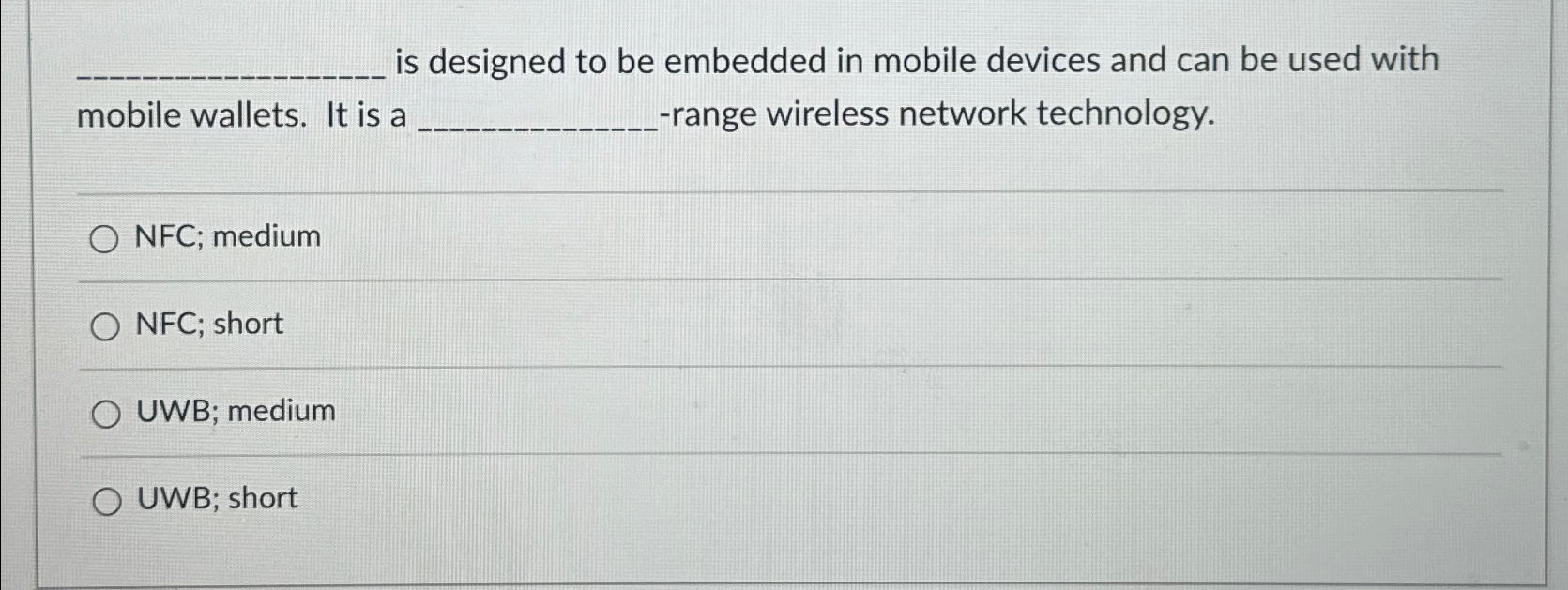 Solved is designed to be embedded in mobile devices and can | Chegg.com