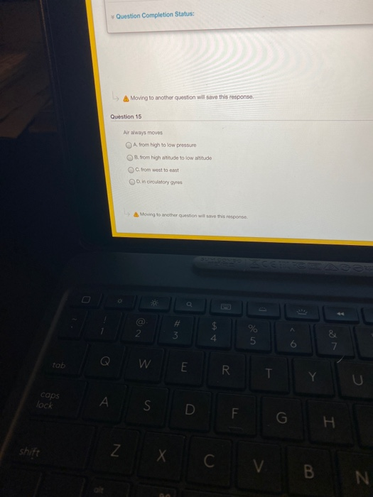 Solved Question Completion Status: Moving to another | Chegg.com