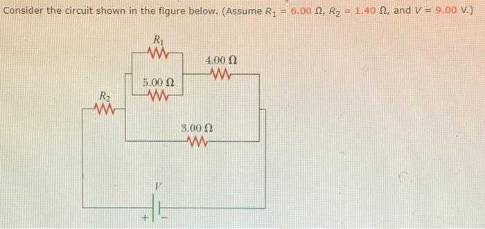 [solved] Consider The Circuit Shown In The Figure Below