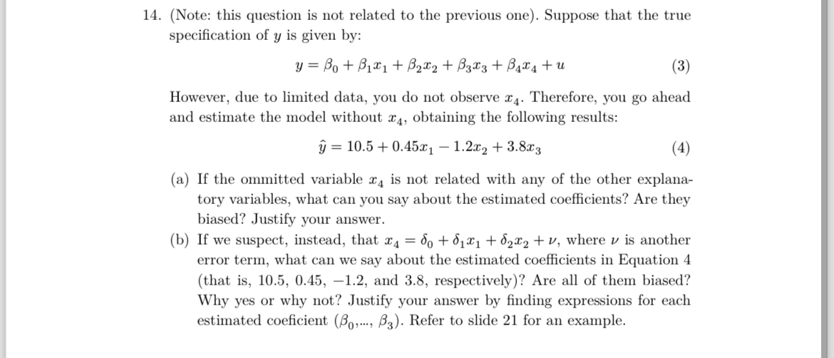 Solved (Note: this question is not related to the previous | Chegg.com
