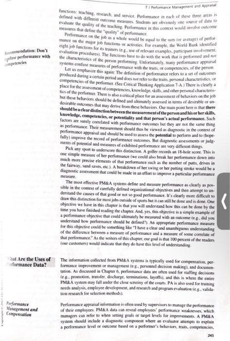 Exercise 7.3: ProMES Development at Sports “R” USpg: | Chegg.com