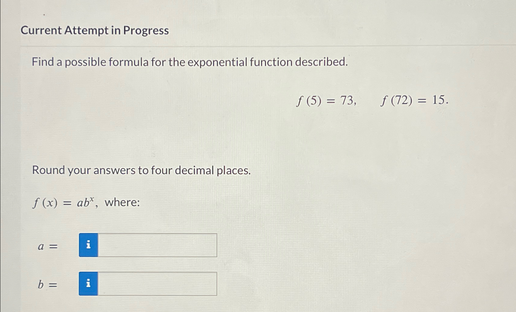 Solved Current Attempt in ProgressFind a possible formula | Chegg.com