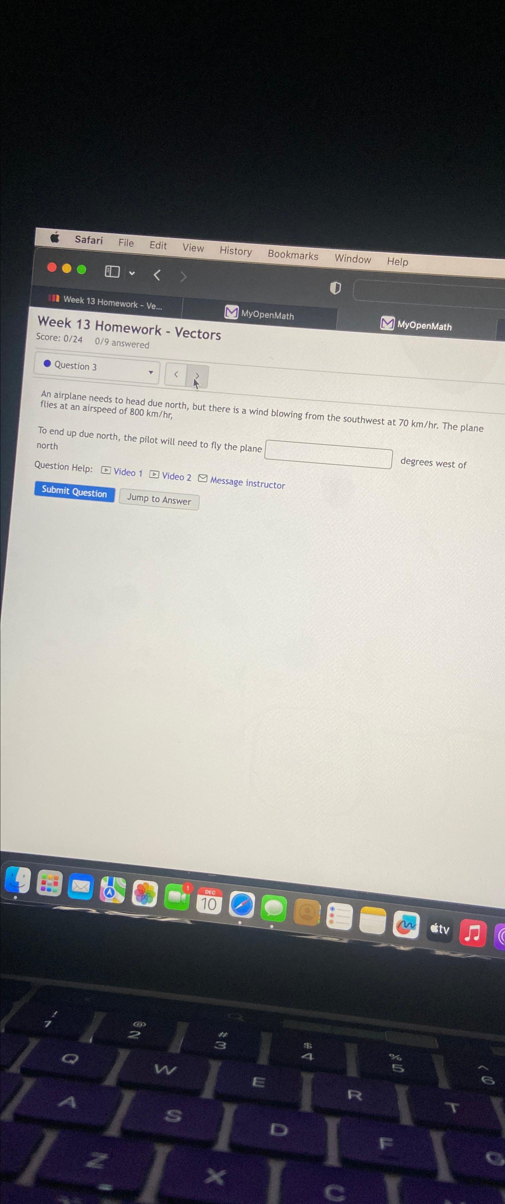 Solved Week 13 ﻿Homework - ﻿VectorsScore: 0/24 0/9 | Chegg.com