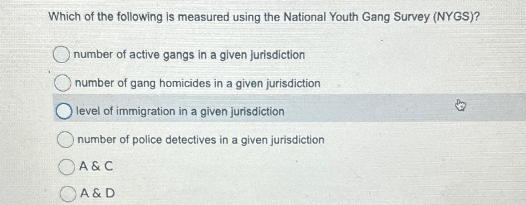 Solved Which of the following is measured using the National | Chegg.com