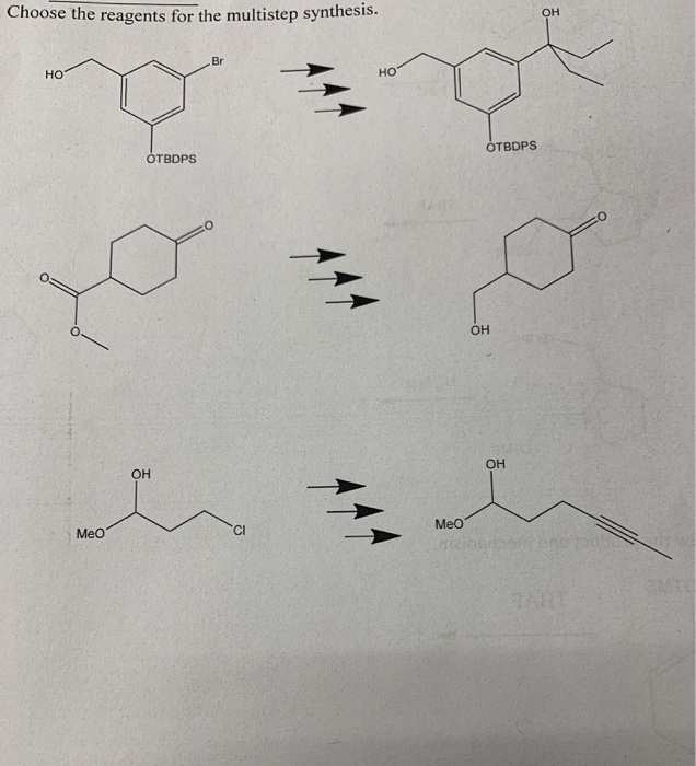 Solved Choose the reagents for the multistep synthesis. но | Chegg.com