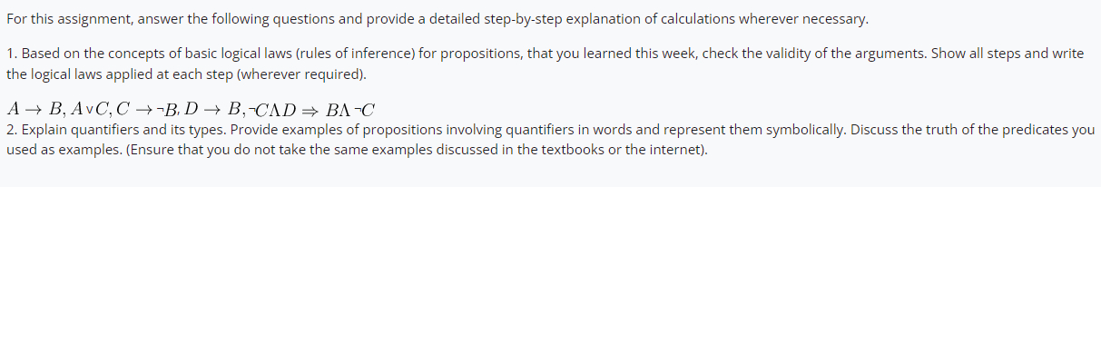 Solved For this assignment, answer the following questions | Chegg.com
