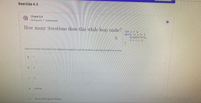 Solved How many iterations does this while loop make? int | Chegg.com Solved How many iterations does this while loop make? int | Chegg.com