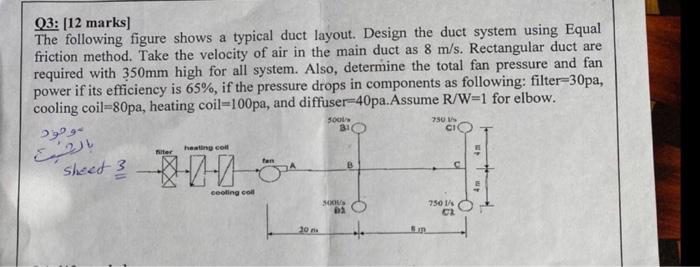 Solved Q3 [12 Marks] The Following Figure Shows A Typical