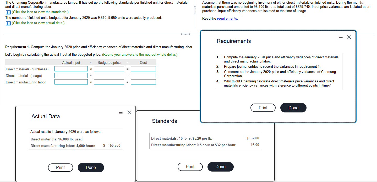 Solved (Click the icon to view the standards.) ﻿The number | Chegg.com