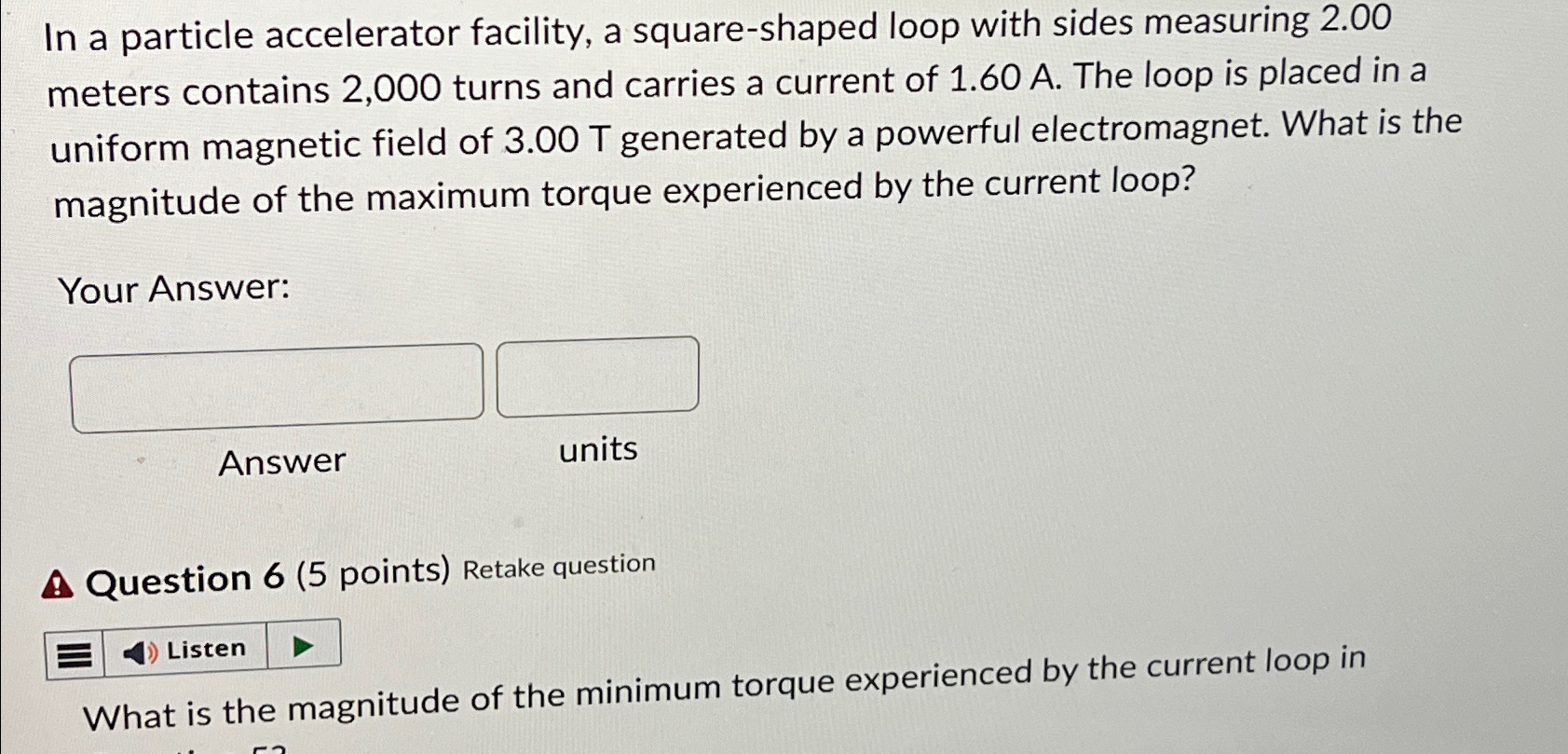 Solved In a particle accelerator facility, a square-shaped | Chegg.com