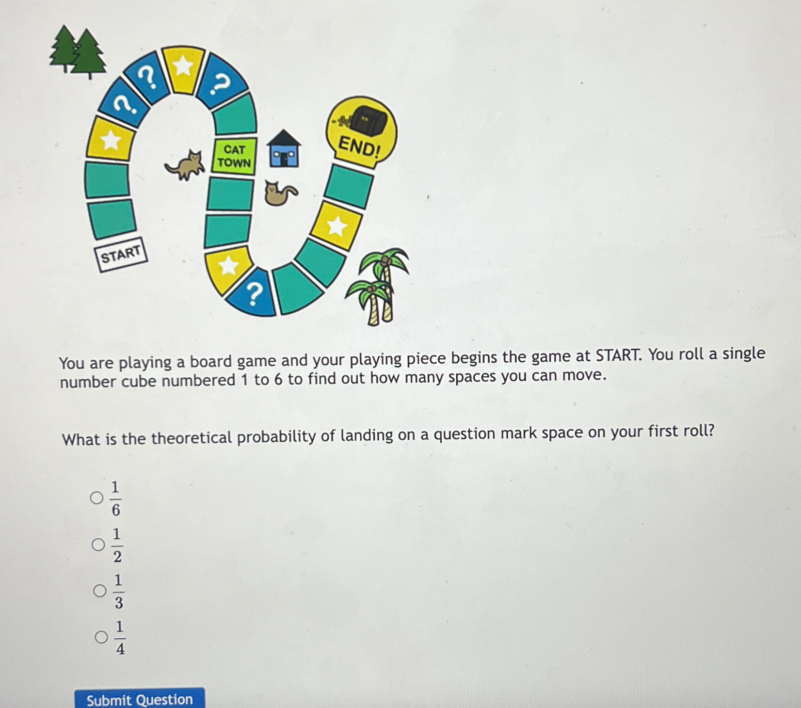 Solved You are playing a board game and your playing piece | Chegg.com