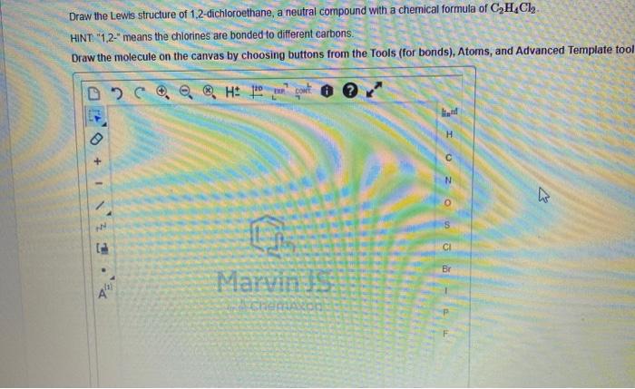 Solved Draw the Lewis structure of 1,2-dichloroethane, a | Chegg.com
