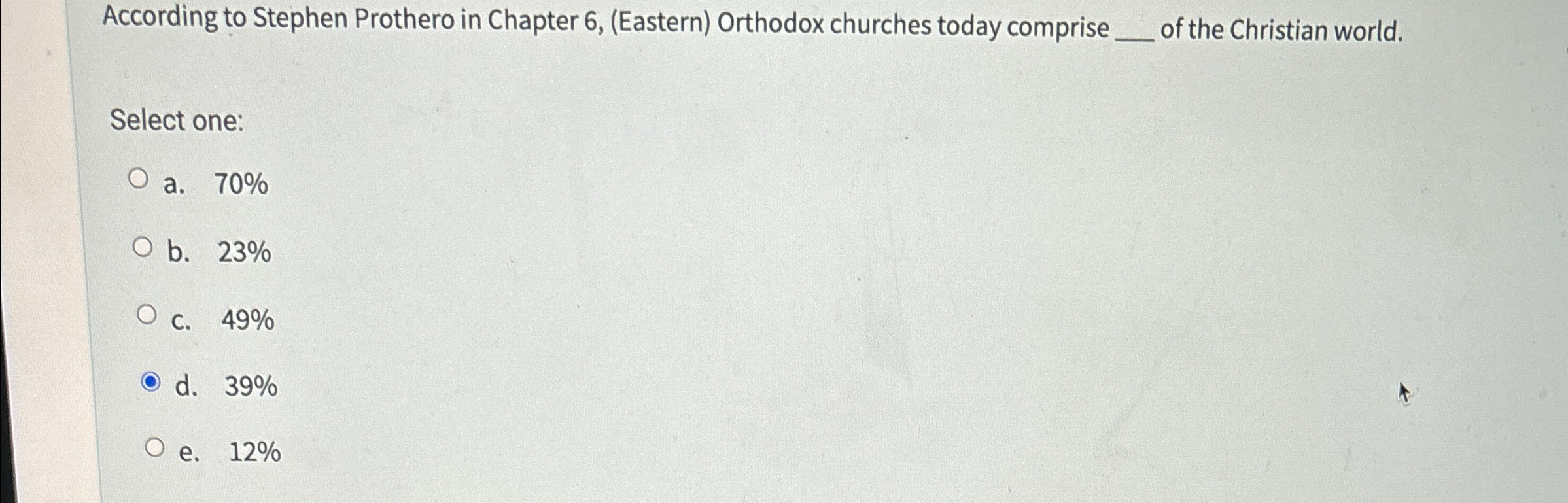 Solved According to Stephen Prothero in Chapter 6, (Eastern) | Chegg.com