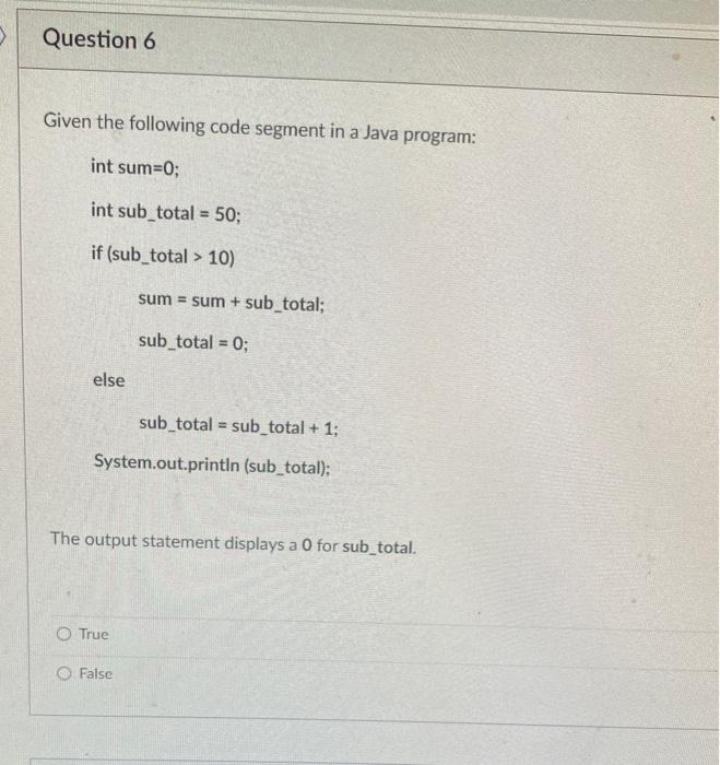 Solved When using short-circuit evaluation, if the first | Chegg.com