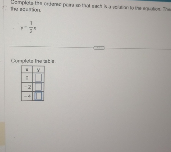 Solved Complete the ordered pairs so that each is a solution | Chegg.com