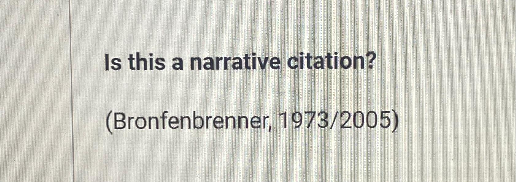 Solved Is this a narrative | Chegg.com