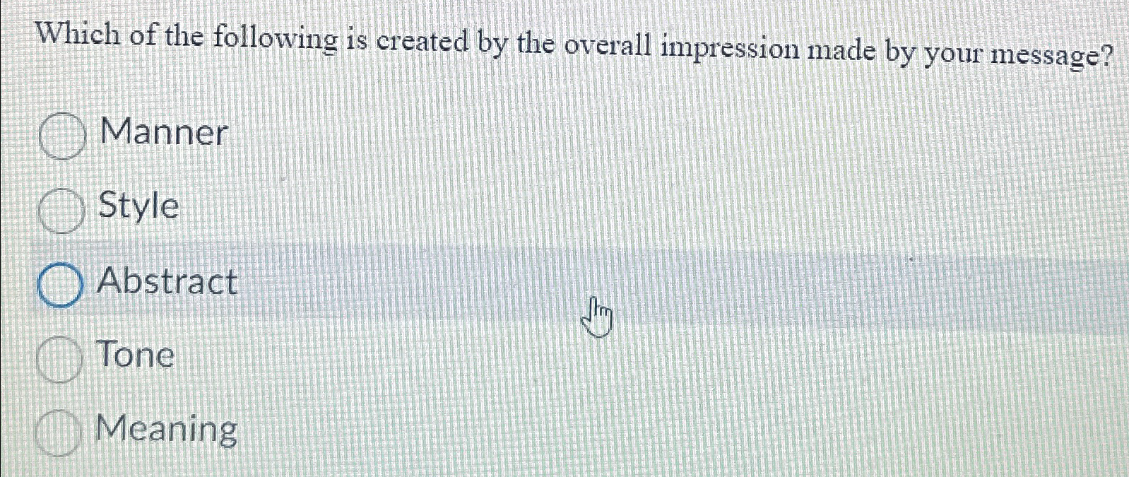 Solved Which of the following is created by the overall | Chegg.com
