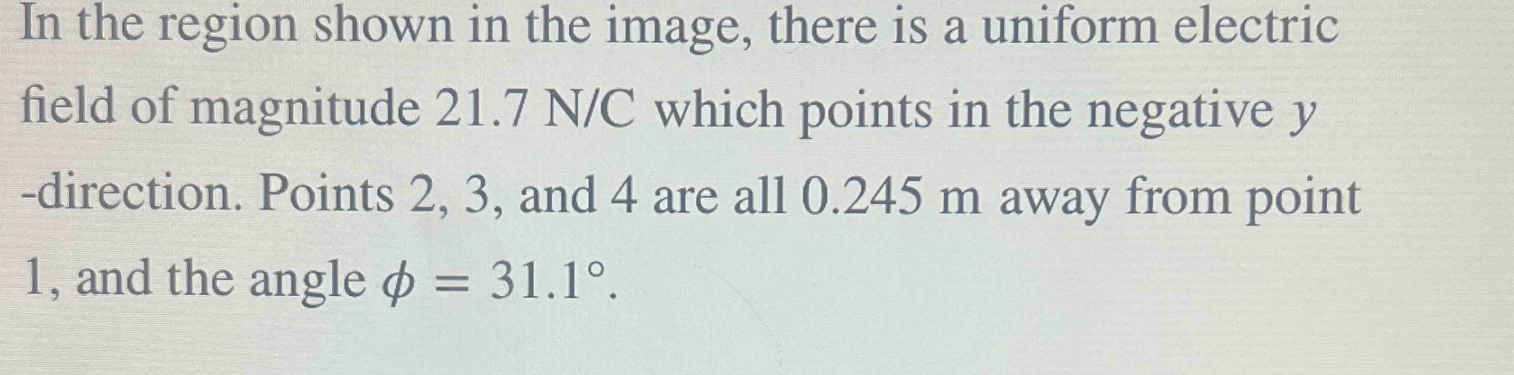 In the region shown in the image, there is a uniform | Chegg.com