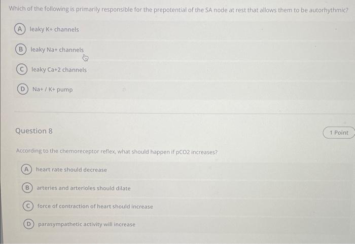 Solved Which of the following is primarily responsible for | Chegg.com
