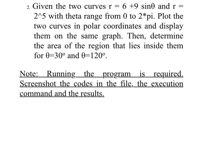 Solved By Using Matlab All The Codes Must Have Comments 5197