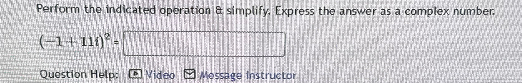 Solved Perform the indicated operation & simplify. Express | Chegg.com