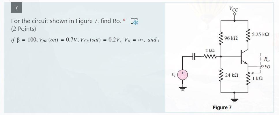 Solved For the circuit shown in Figure 2, find the slope | Chegg.com