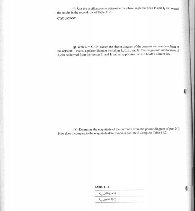 Solved Part 3 R-L-C Series-Parallel Network (a) Construct | Chegg.com