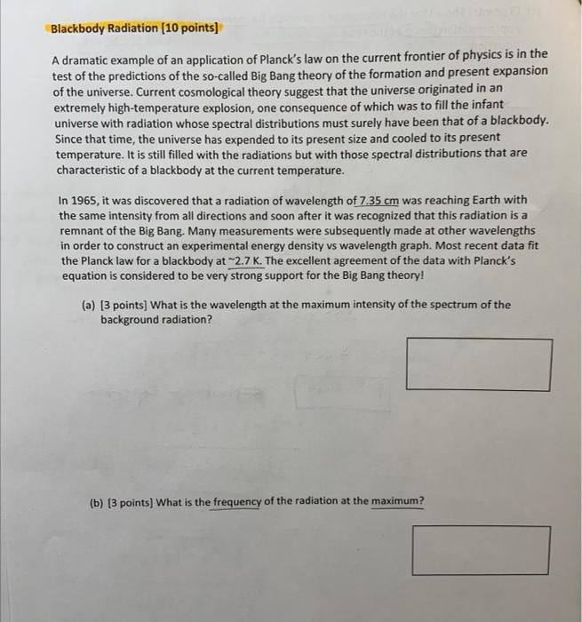 Hello, I need help solving this modern physics | Chegg.com