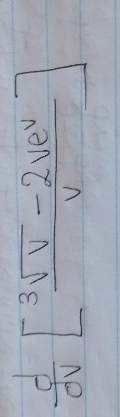 Solved f(v)=v3v−2vev Z=y10A+Bey∂v∂[v3v−2vev] | Chegg.com