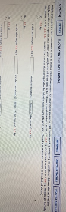 Solved PRACTICE ANOTHER Points] DETAILS ILLOWSKYINTROSTAT1 | Chegg.com