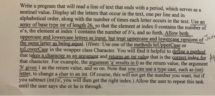Solved Write a program that will read a line of text that | Chegg.com