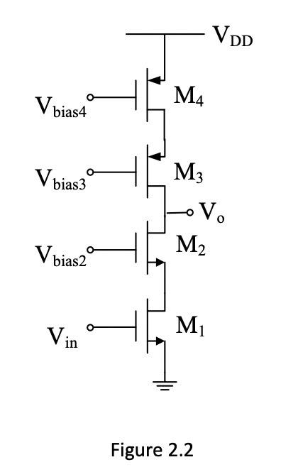 Solved For the cascode amplifier, biased with a cascode | Chegg.com