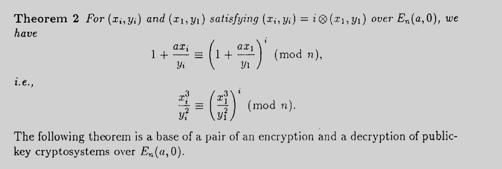 Solved Theorem 1 The mapping ω:Ep(a,0)→Fp∗ defined by | Chegg.com