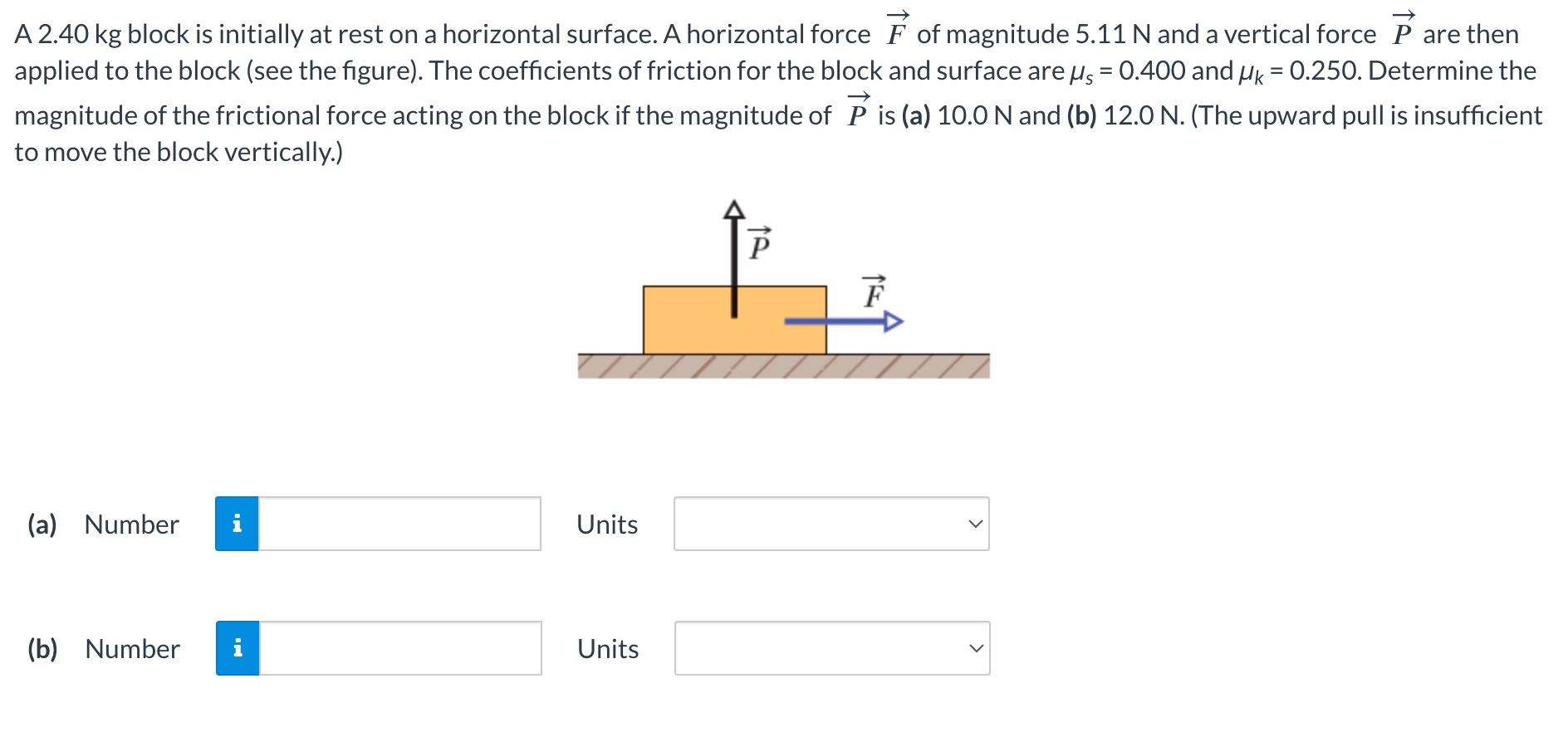 Solved A 2.40kg ﻿block is initially at rest on a horizontal | Chegg.com