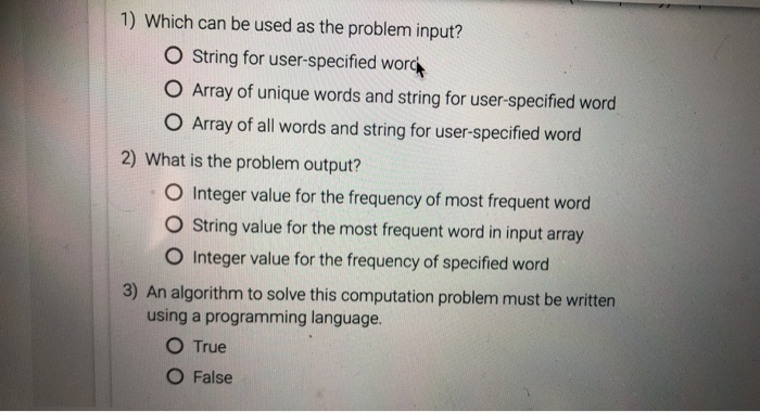 Solved Computational Problem Input Array Of Integers 13 7