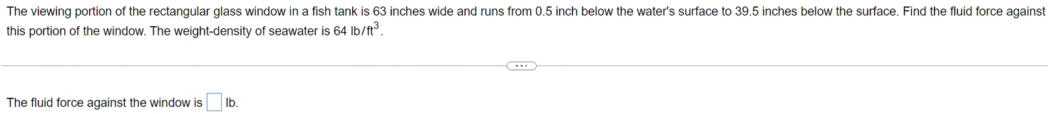 Solved The viewing portion of the rectangular glass window | Chegg.com