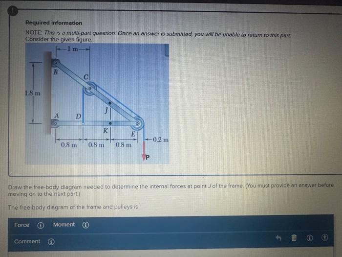 Solved Required information NOTE: This is a multi-part | Chegg.com
