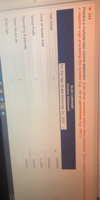 Solved CALCULATOR PRINTER Exercise 5-10 a-c (Part Level | Chegg.com
