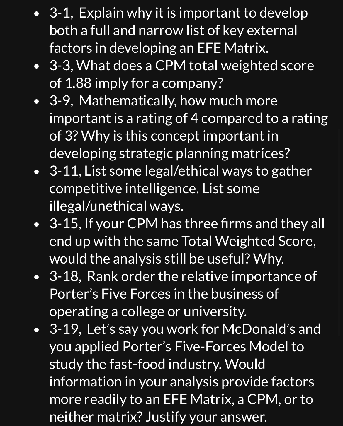 Solved 3-1, ﻿Explain why it is important to develop both a | Chegg.com