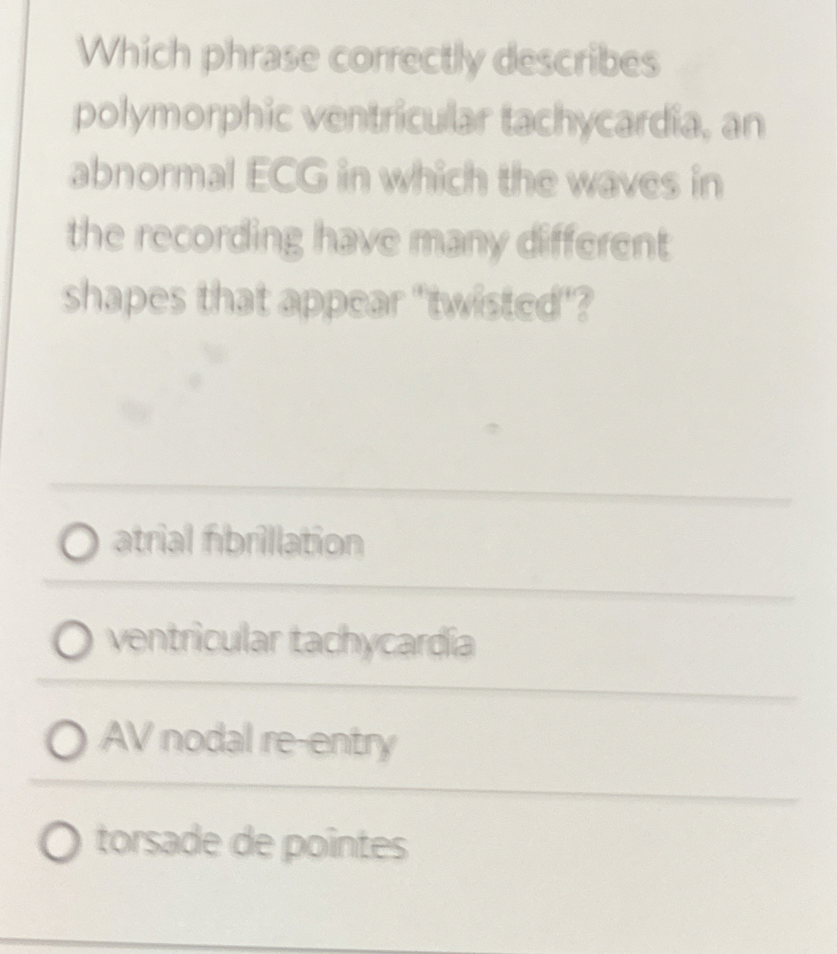 Solved Which phrase correctly describes polymorphic | Chegg.com