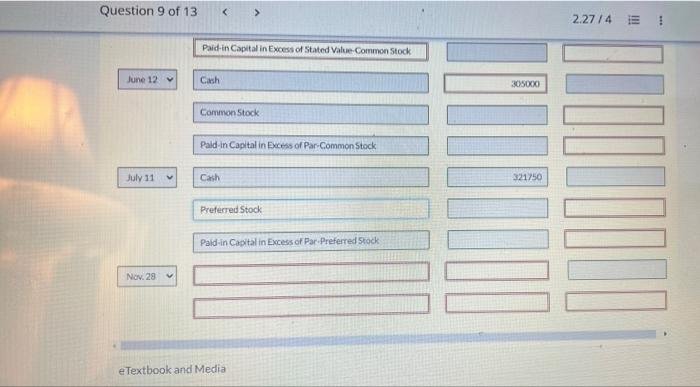 Solved AC116 Unit 7 Lab Assignment Question 9 of 13