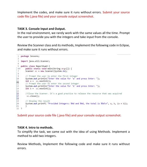 Solved CPS 2231 Computer Programming Lab #2. Methods | Chegg.com