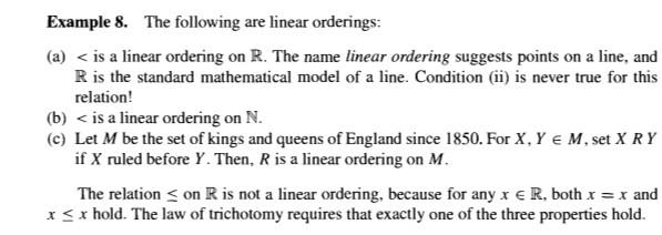Solved Example 9. (Lexicographical or Dictionary Ordering) | Chegg.com