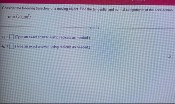 Solved Consider the following trajectory of a moving object | Chegg.com