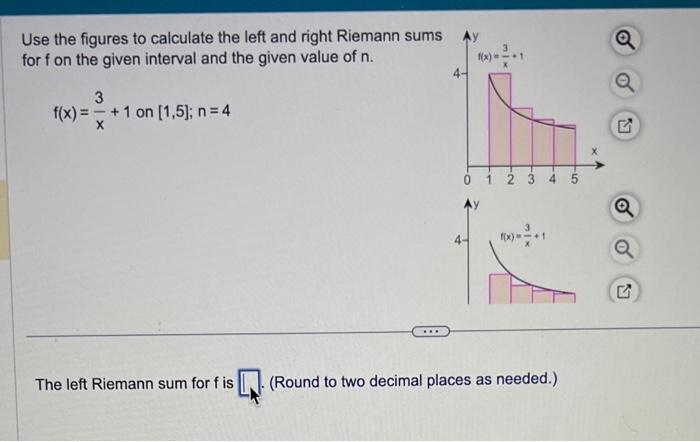 Solved Use the figures to calculate the left and right | Chegg.com