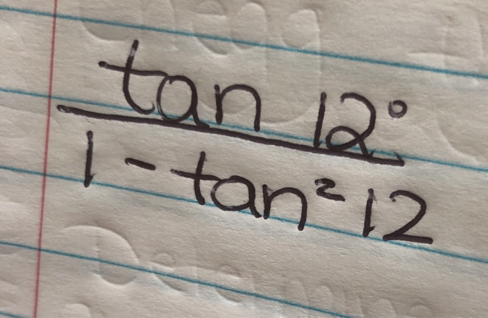 Solved use double angle identity to simplify the following | Chegg.com